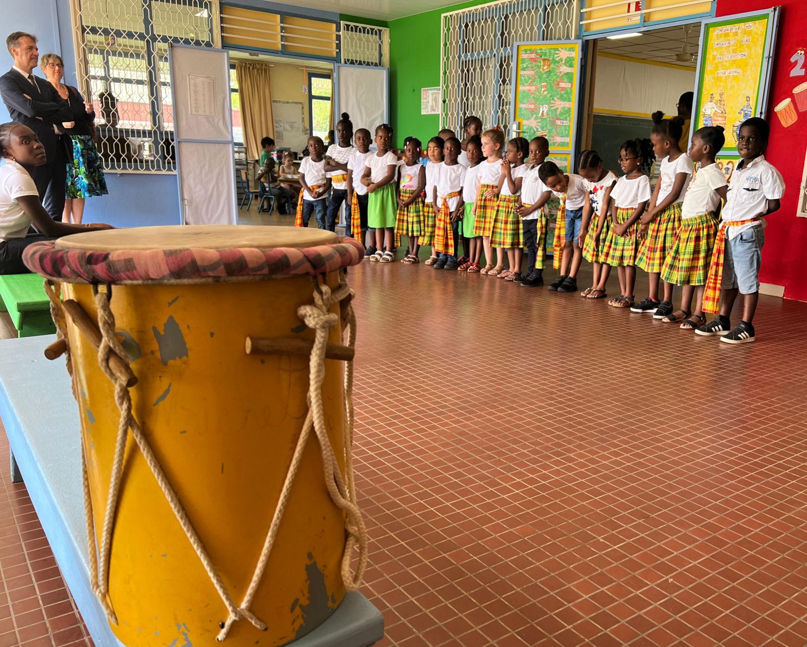 "Lajournen Kréyòl" au groupe scolaire Michel Lohier | Académie Guyane