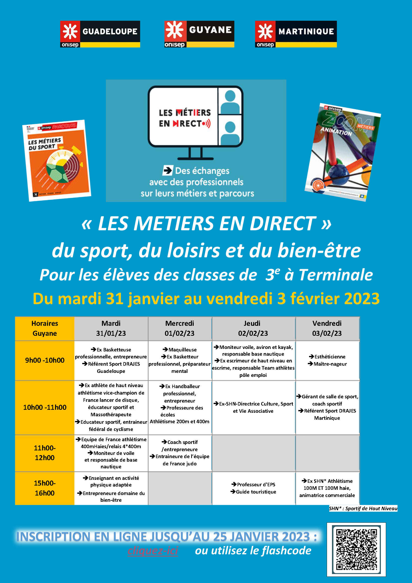 Onisep | Académie Guyane