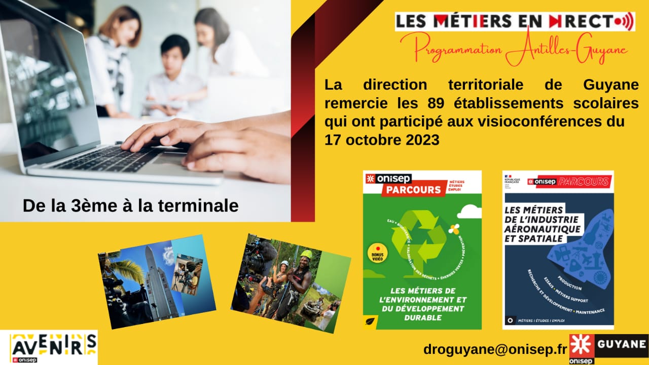 Onisep | Académie Guyane