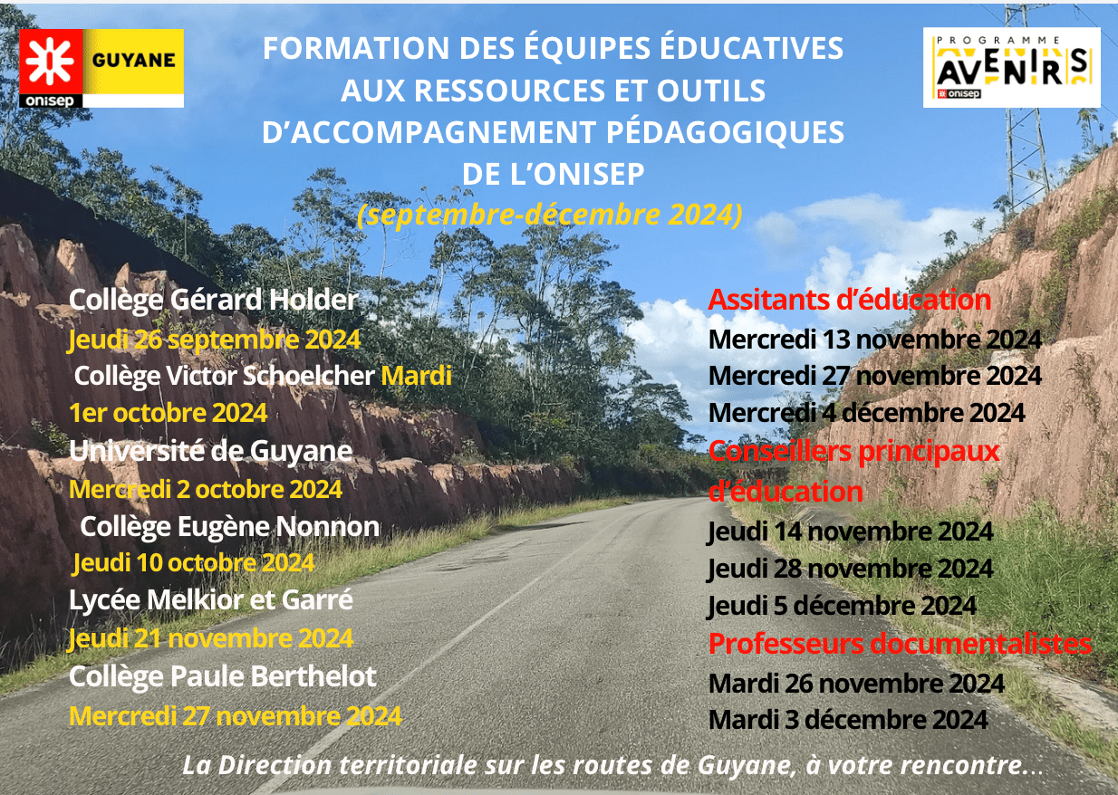 Onisep | Académie Guyane