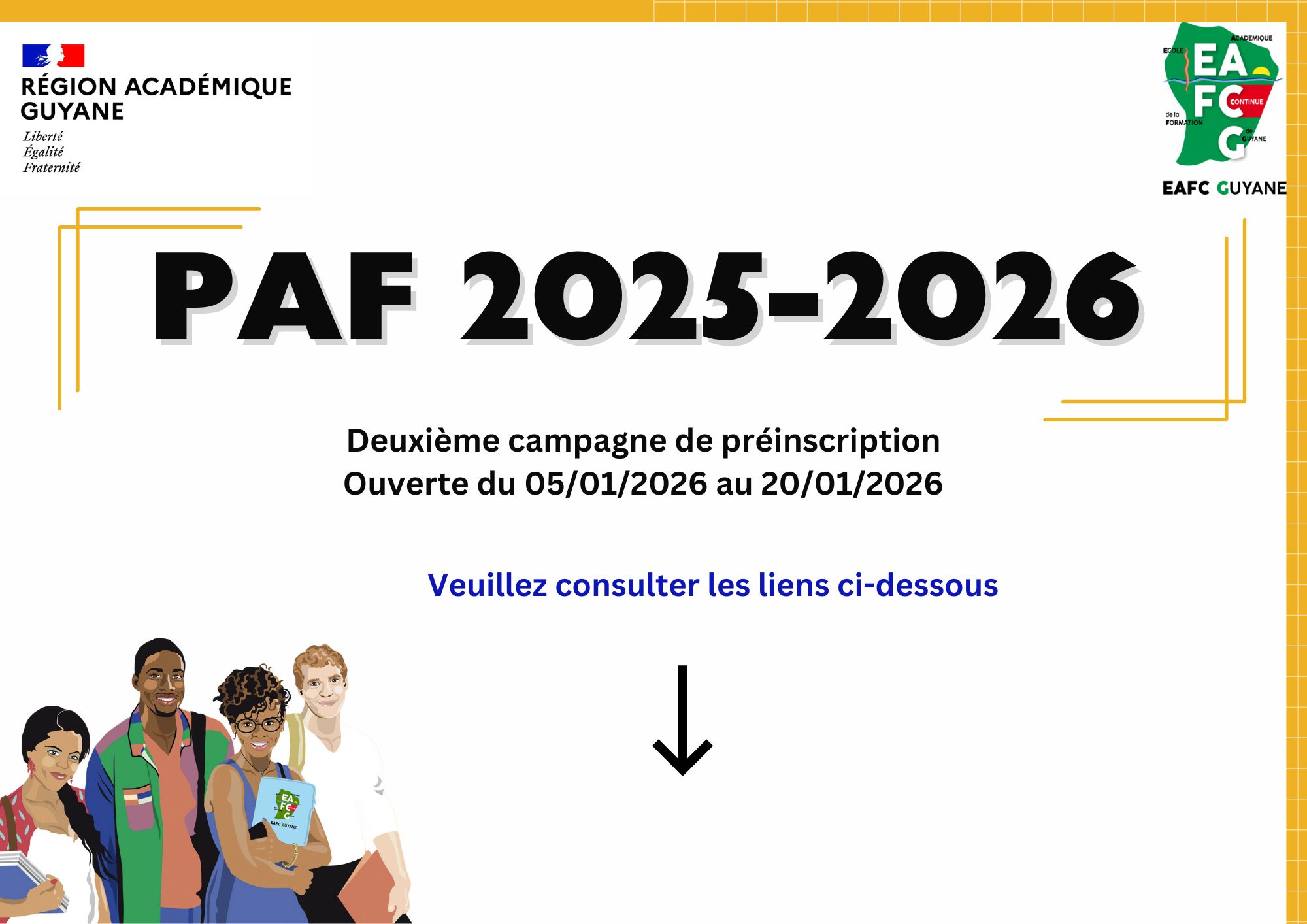 ÉCOLE ACADÉMIQUE DE FORMATION CONTINUE | Académie Guyane